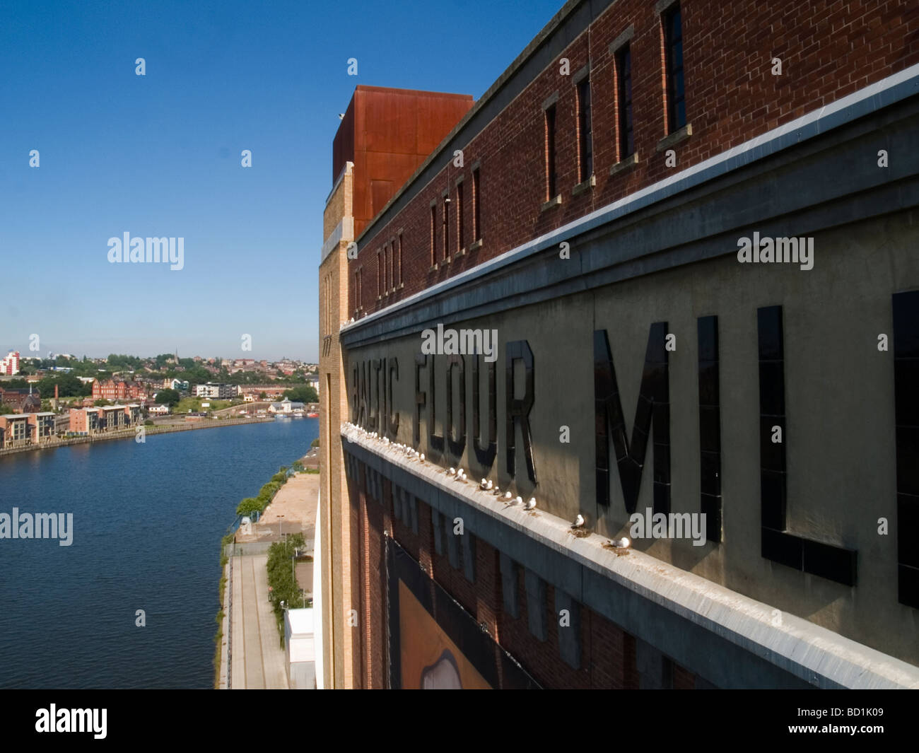 Baltic Flour Mill: Newcastle & Gateshead Quays Stock Photo - Alamy