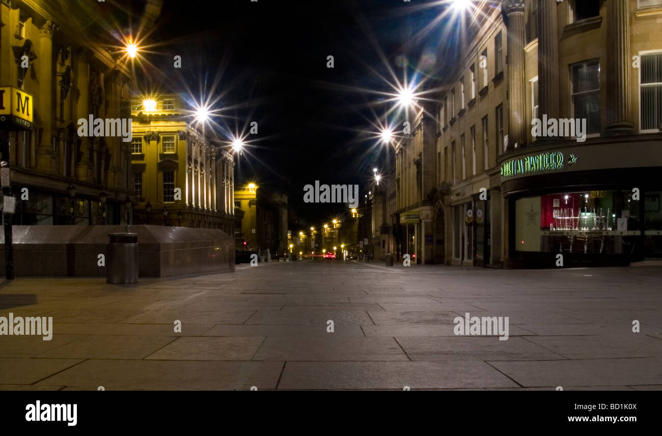 Grey's Street: Newcastle Upon Tyne Stock Photo - Alamy