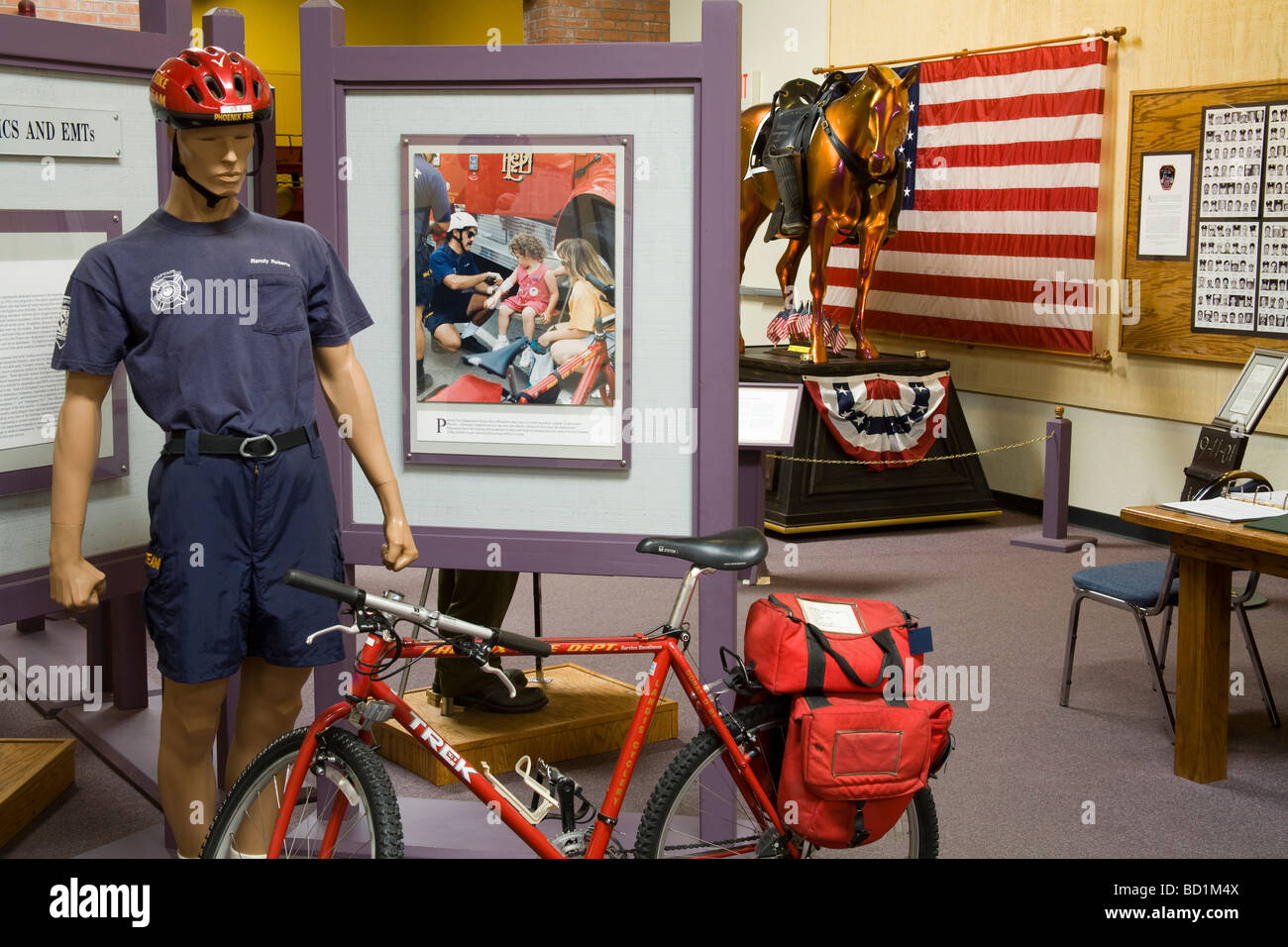 Hall of Flame Fire Museum Phoenix Arizona USA Stock Photo - Alamy
