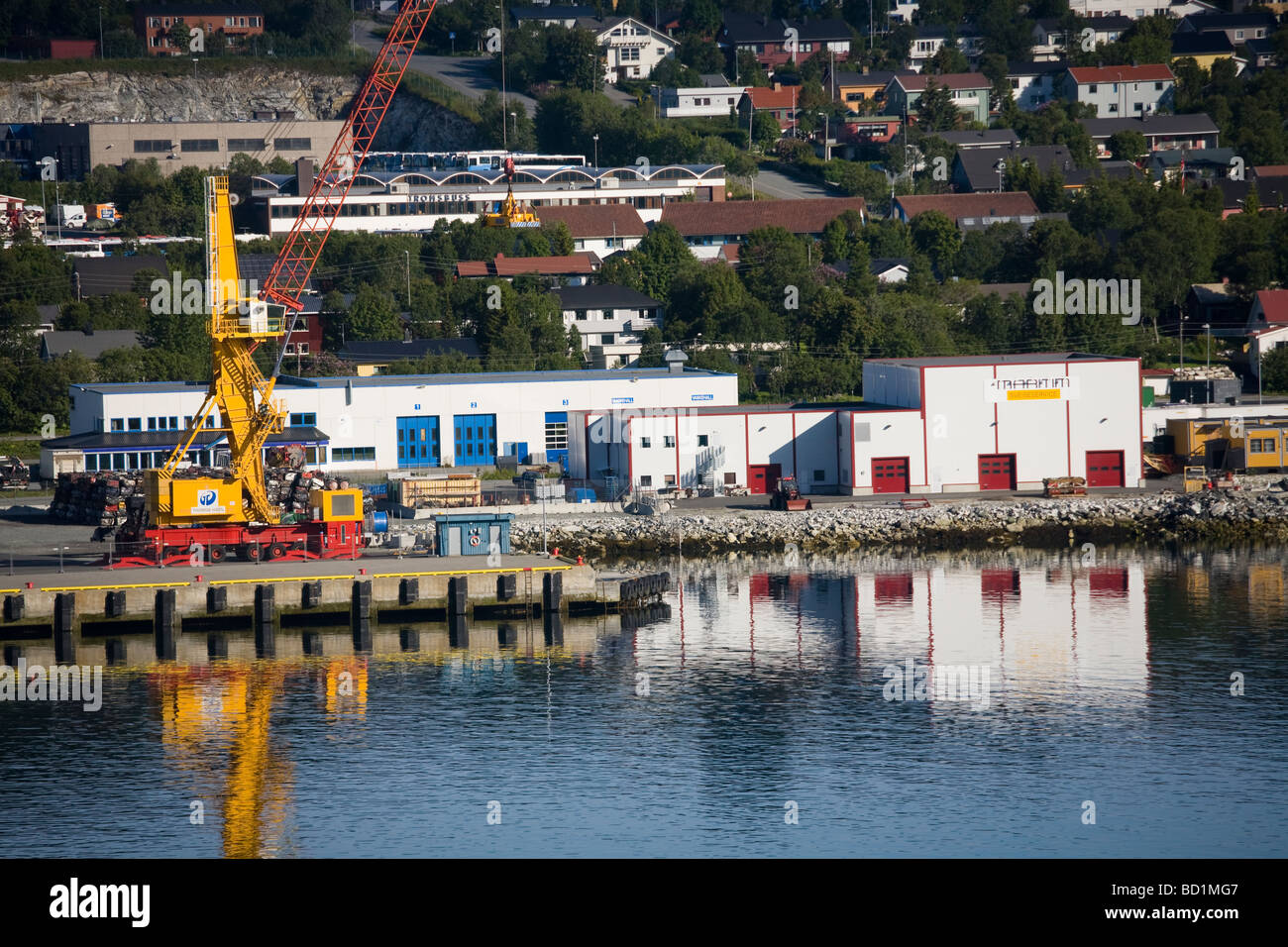 Tromso City Troms County Norway Scandinavia Stock Photo - Alamy