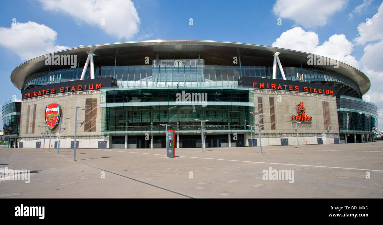 Facade arsenal emirates football stadium hi-res stock photography and ...