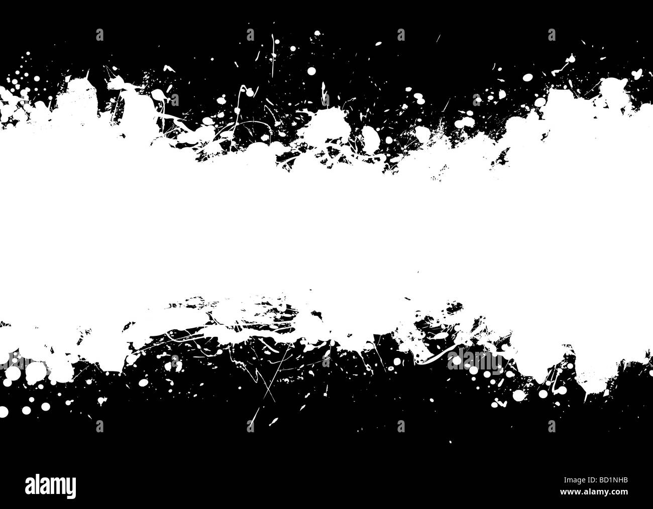 Black and white ink splat background with grunge effect Stock Photo - Alamy