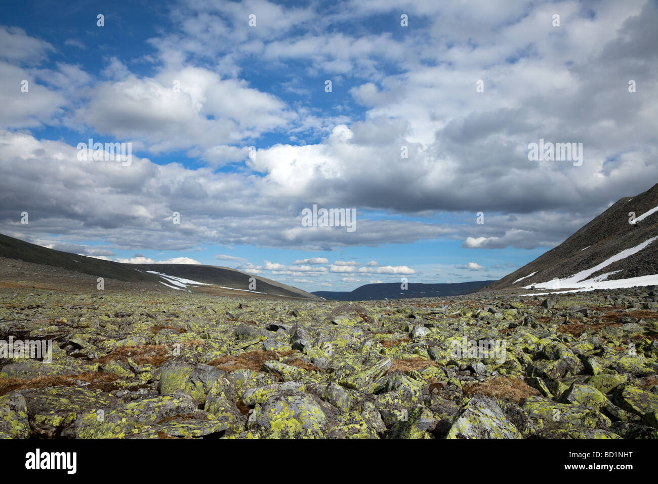 Mountain plateau of ruins, Polar Urals, Russia Stock Photo - Alamy