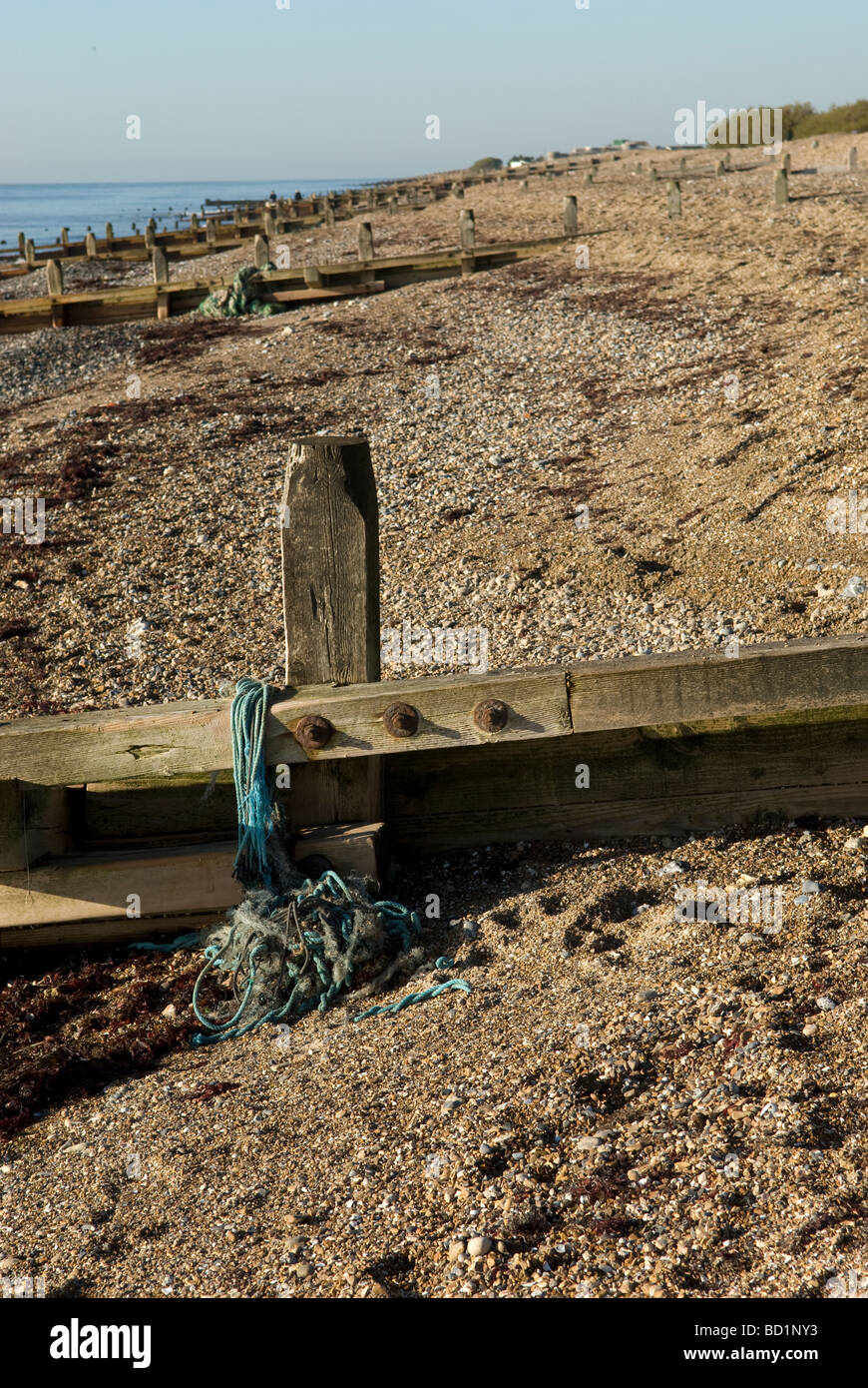 Deserted cobbled beach Stock Photo - Alamy