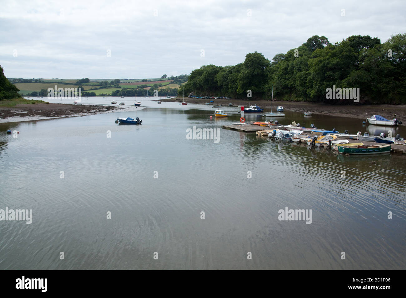 Stoke Gabriel Devon England Stock Photo - Alamy