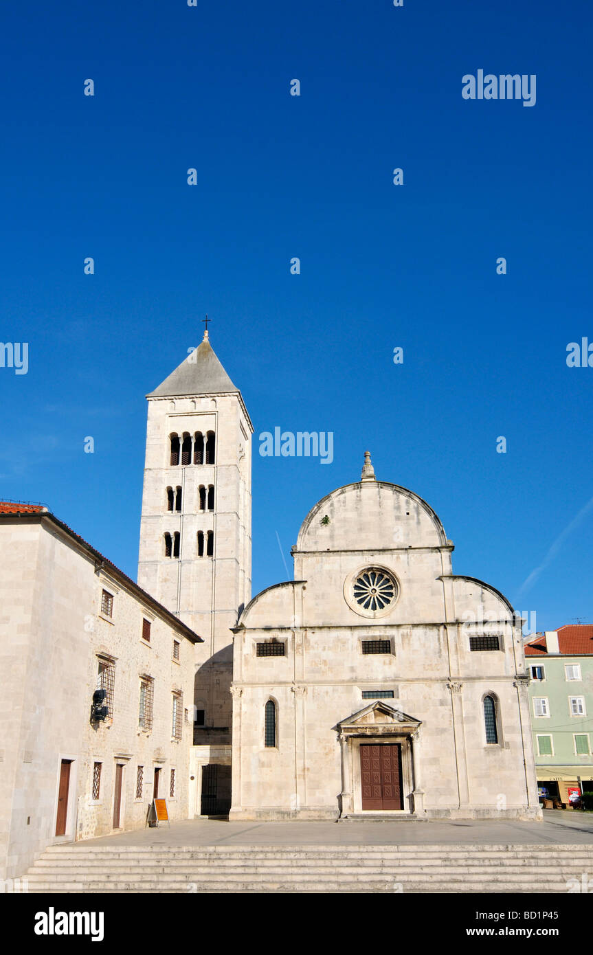 St Mary s Church Crkva svete Marije with Romanesque Campanile and Benedictine Convent in Zadar ...