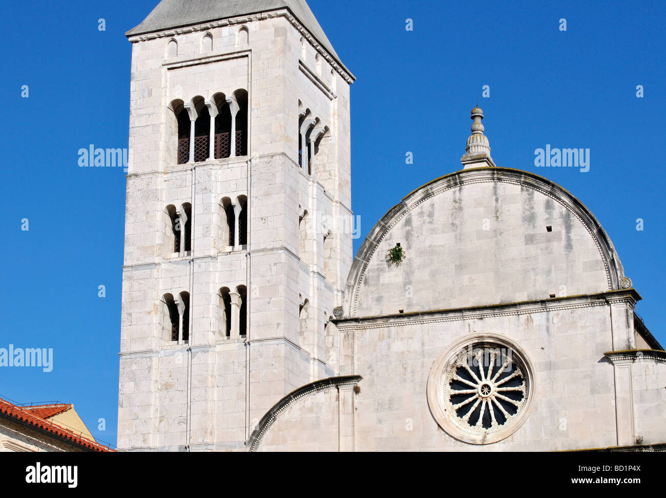 St Mary s Church Crkva svete Marije with Romanesque Campanile Bell Tower in Zadar Dalmatia ...