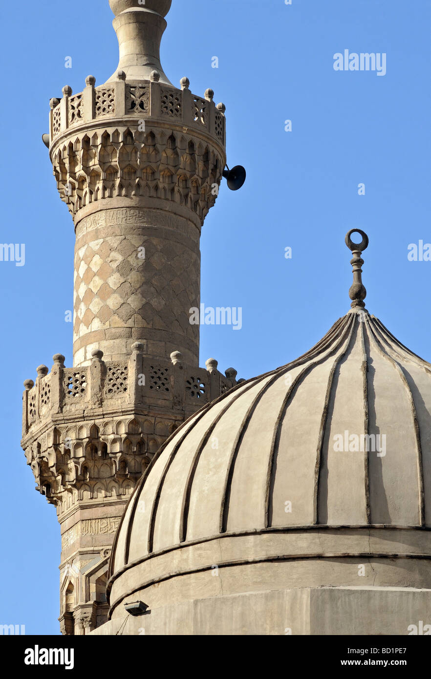 Minaret al azhar mosque cairo egypt hi-res stock photography and images ...
