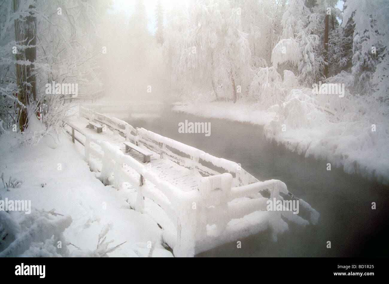 Liard Hot Springs, Liard River Hot Springs Provincial Park along Alaska ...