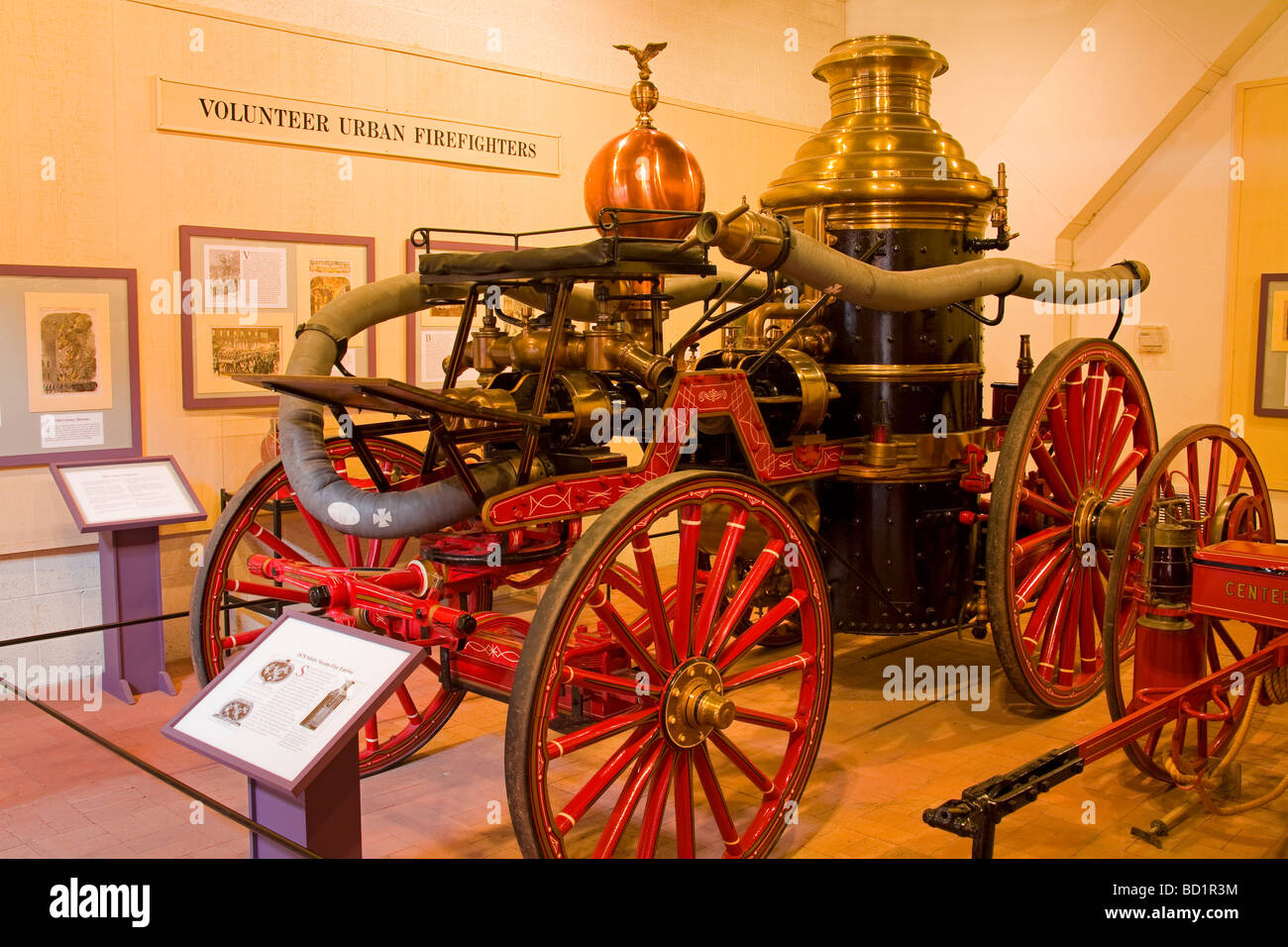 Hall of Flame Fire Museum Phoenix Arizona USA Stock Photo - Alamy