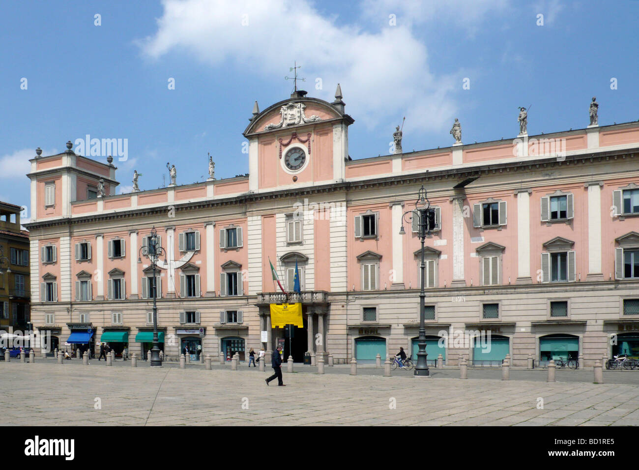 Piazza de Cavalli Piacenza Italy Stock Photo - Alamy