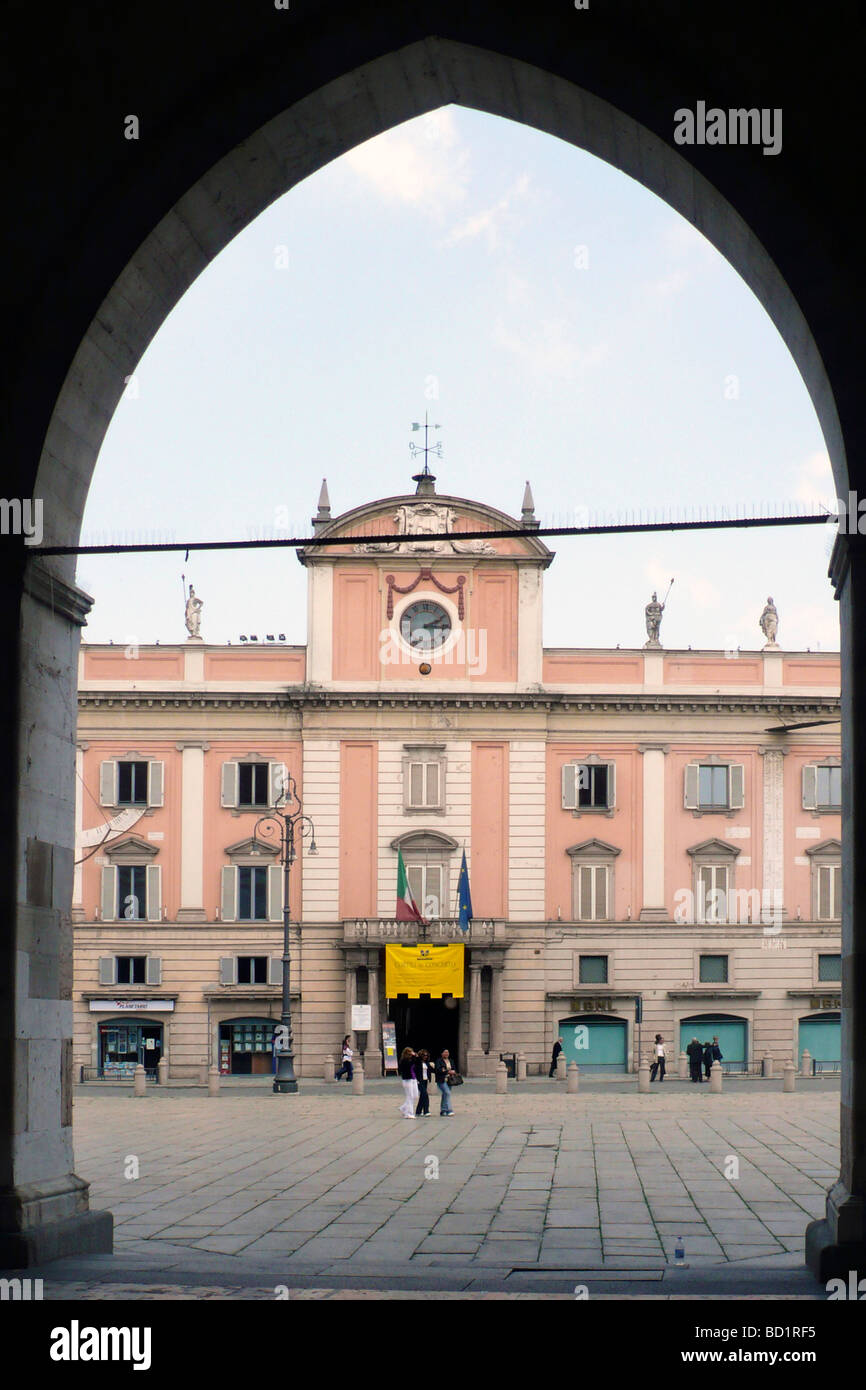 Piazza de Cavalli Piacenza Italy Stock Photo - Alamy