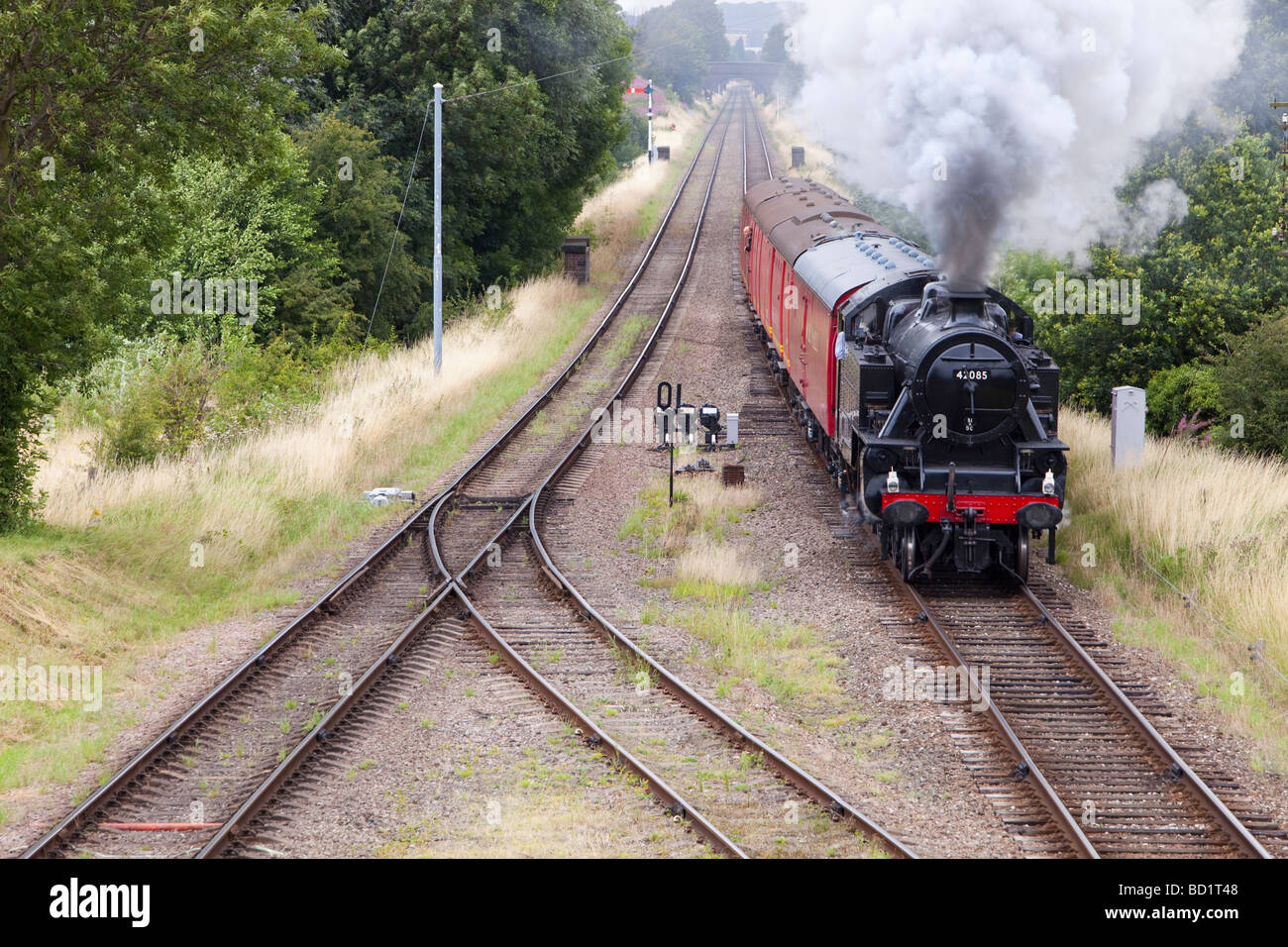 Steam railway pollution hi-res stock photography and images - Alamy