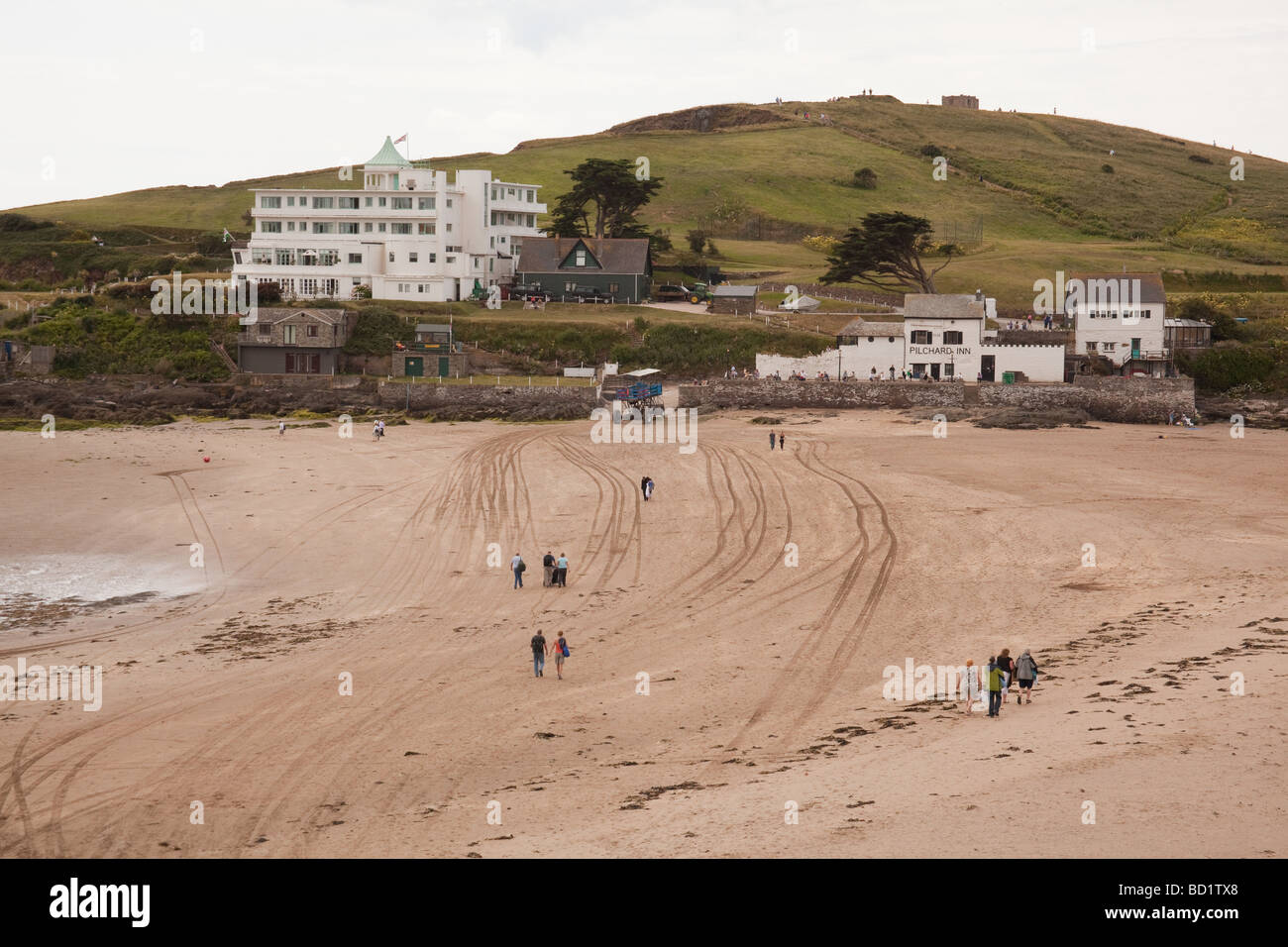 Burgh Island Hotel Devon England Stock Photo - Alamy