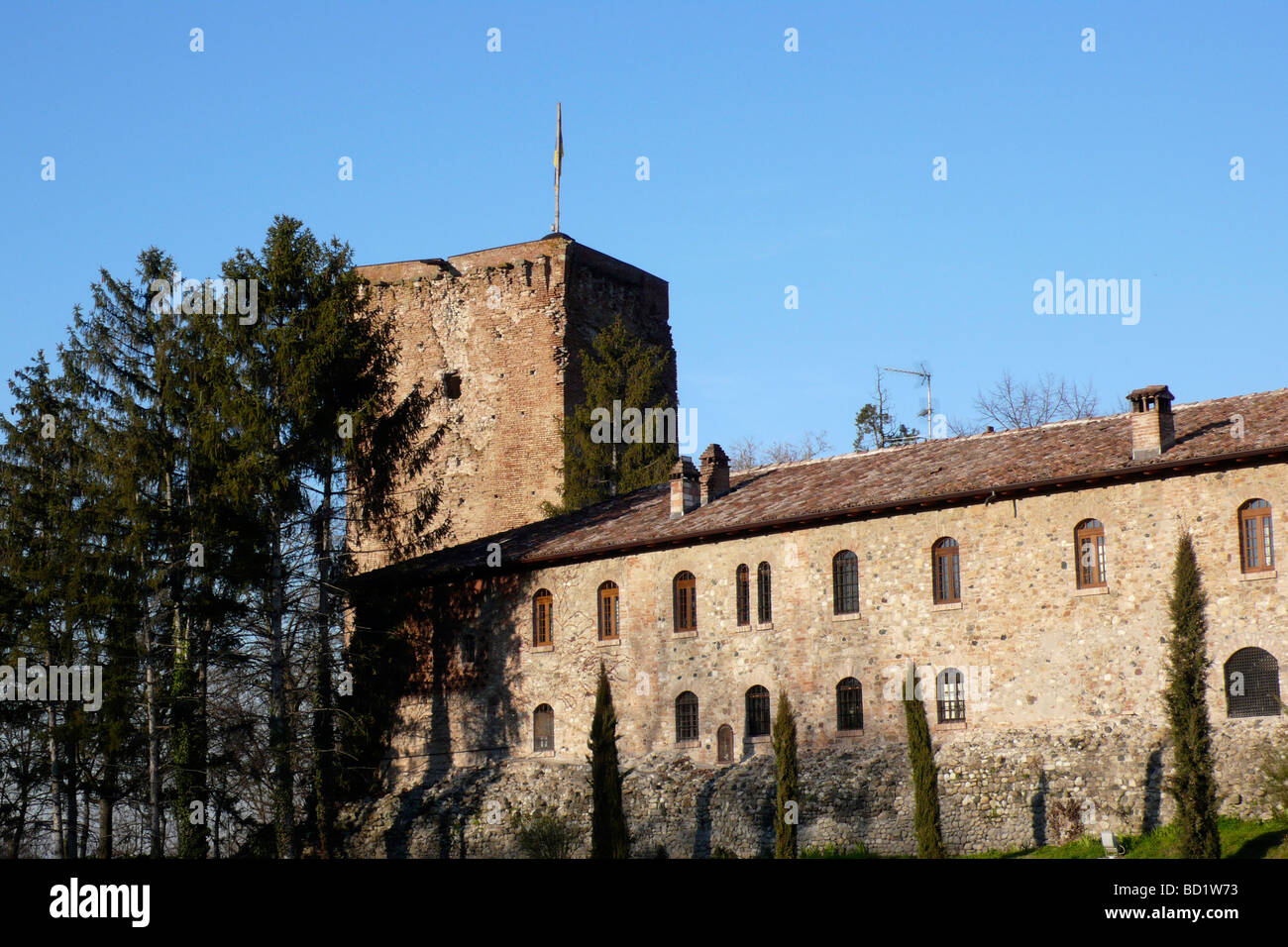 Rivalta Castle Piacenza Italy Stock Photo - Alamy