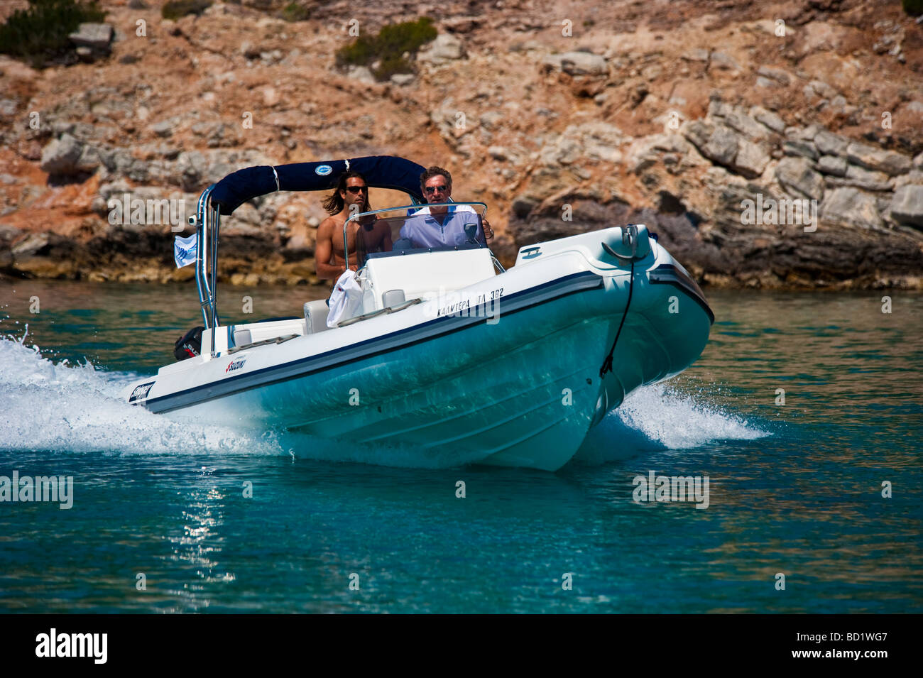 Rib inflatable boat hi-res stock photography and images - Alamy