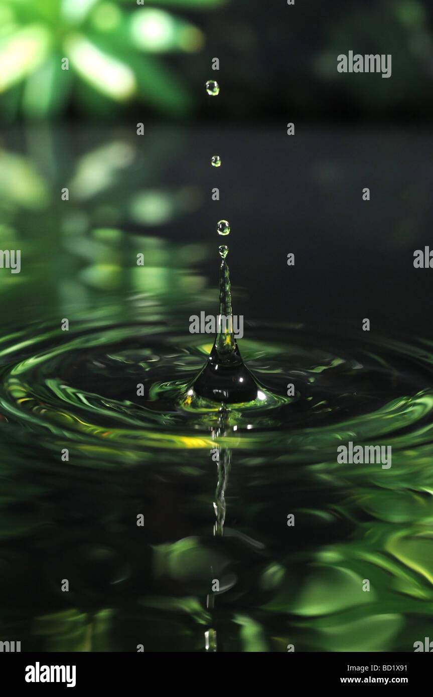 Water Drop Splash Stock Photo - Alamy