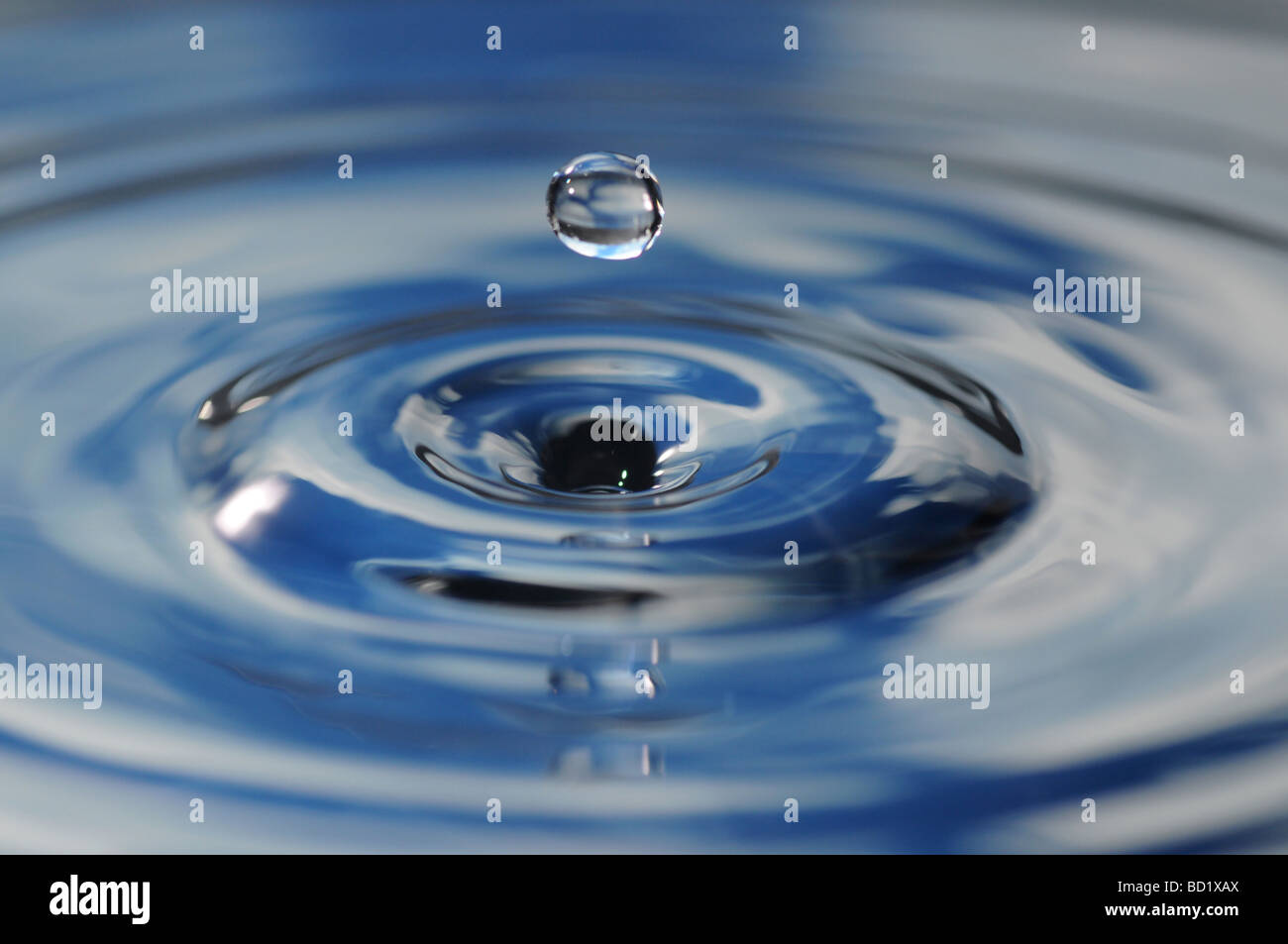 Water Drop Splash Stock Photo - Alamy
