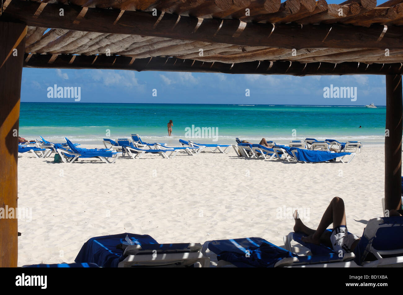 Maroma beach Caribe Quintana Roo state Mayan Riviera Yucatan Peninsula ...