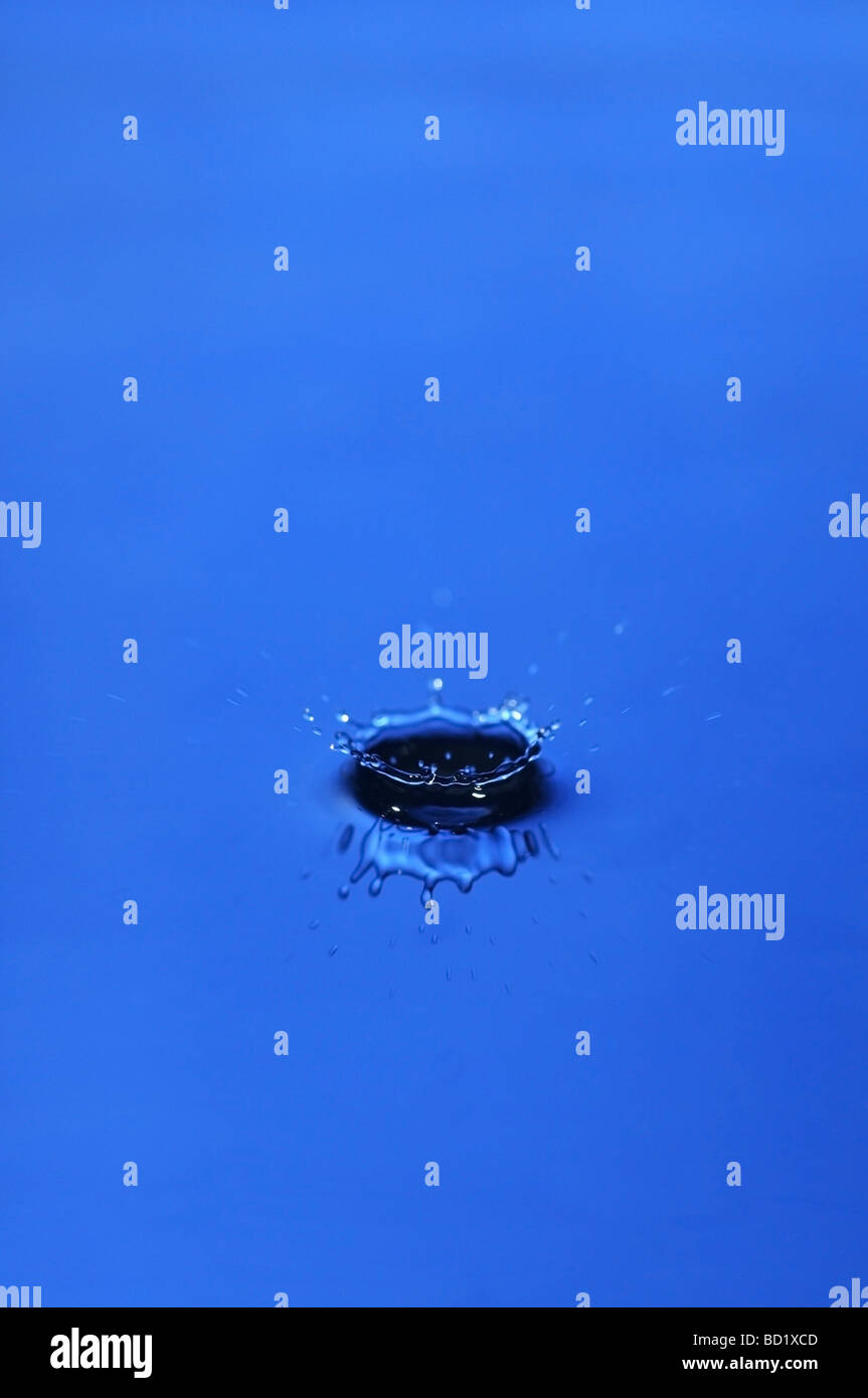 Water Drop Splash Stock Photo - Alamy