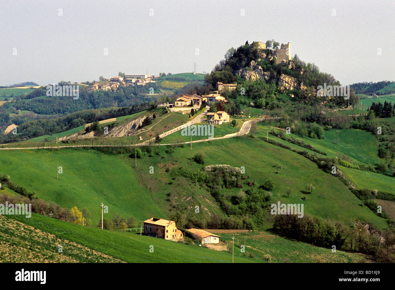 The Canossa Castle Reggio Emilia Italy Stock Photo - Alamy