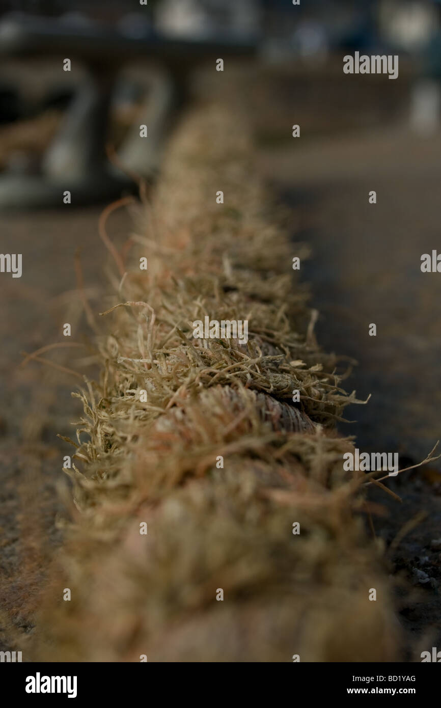 Frayed rope texture hi-res stock photography and images - Alamy