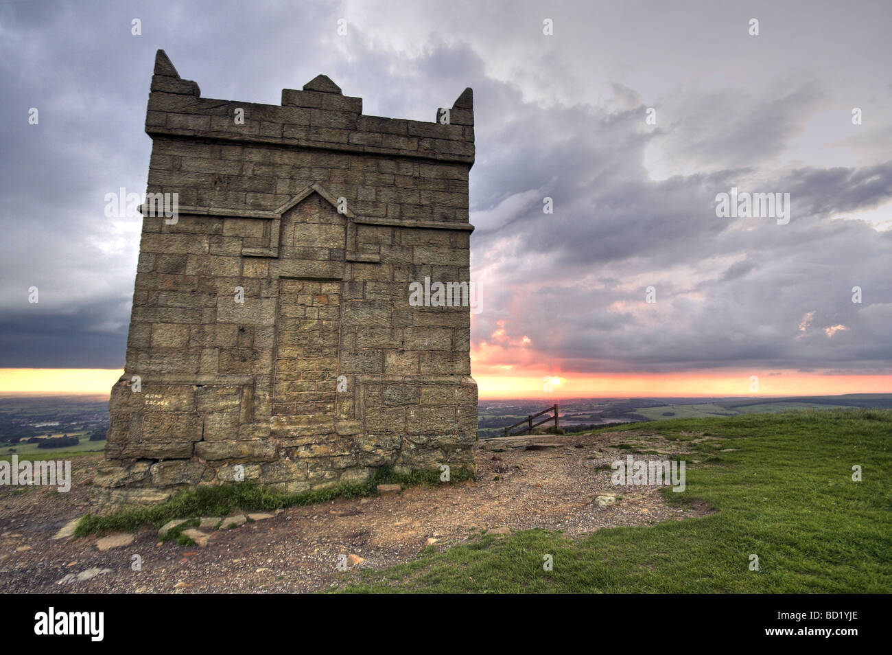 Rivington Pike, Lever Park, Horwich, Bolton, Greater Manchester, UK ...