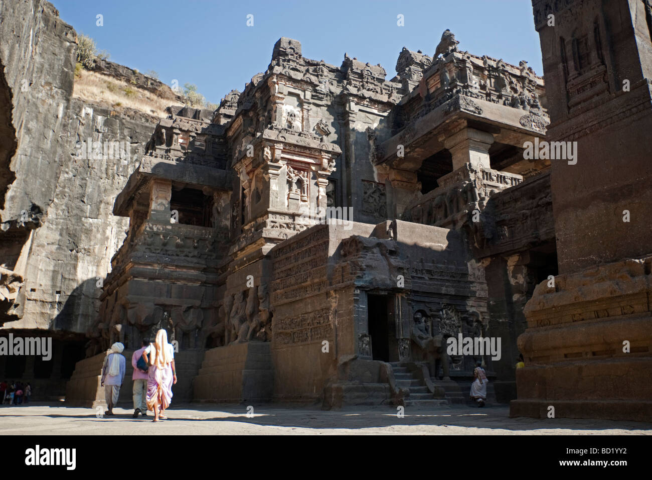 Ellora caves hi-res stock photography and images - Alamy