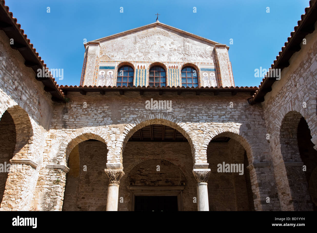 Euphrasian basilica porec Stock Photo - Alamy