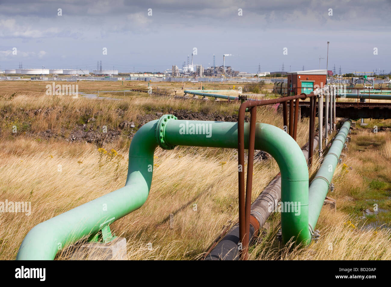 Heavy industry on Teeside North East UK Stock Photo - Alamy