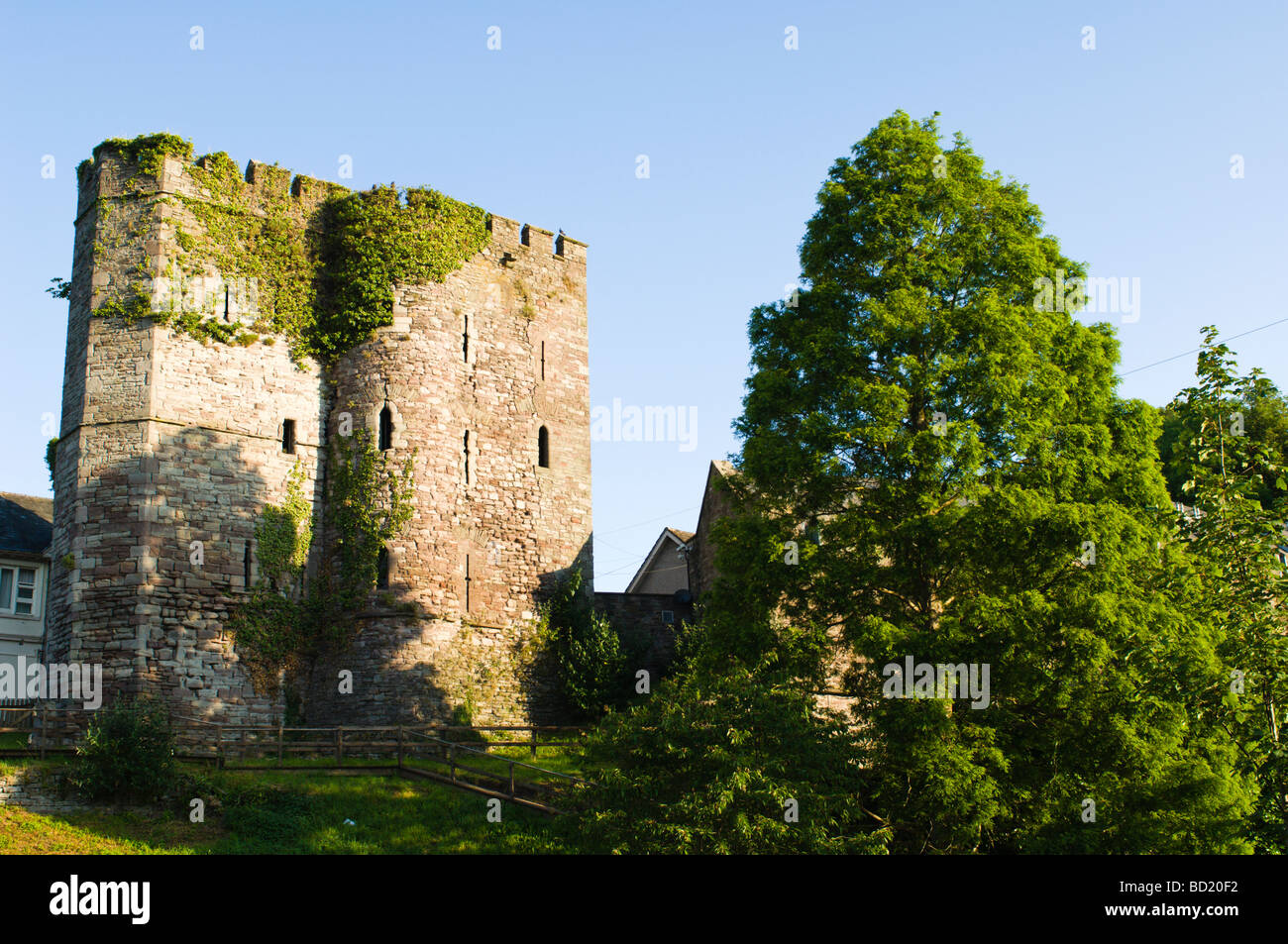 Brecon castle hi-res stock photography and images - Alamy