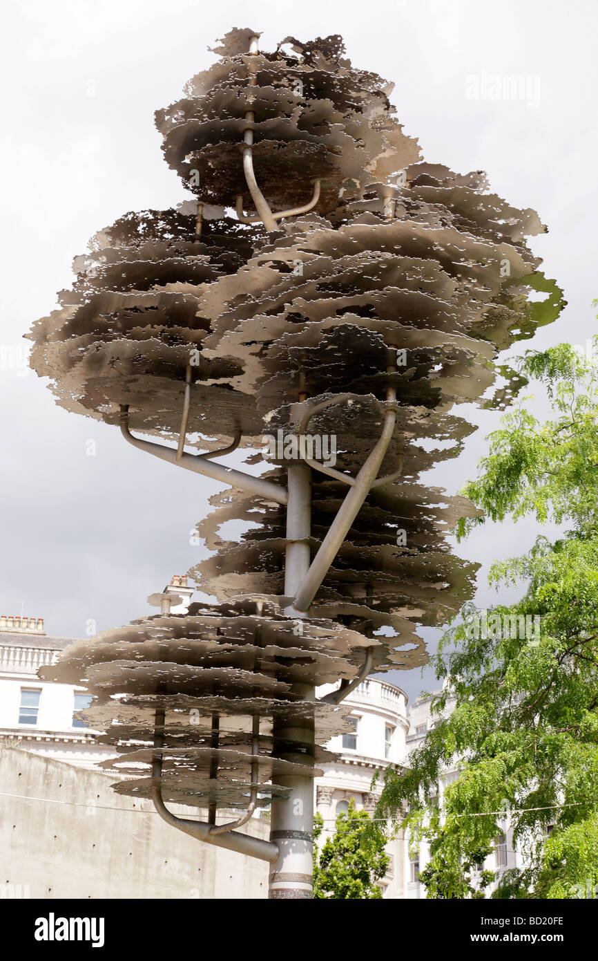 tree of remembrance commemorating the civilians killed during WW2 ...