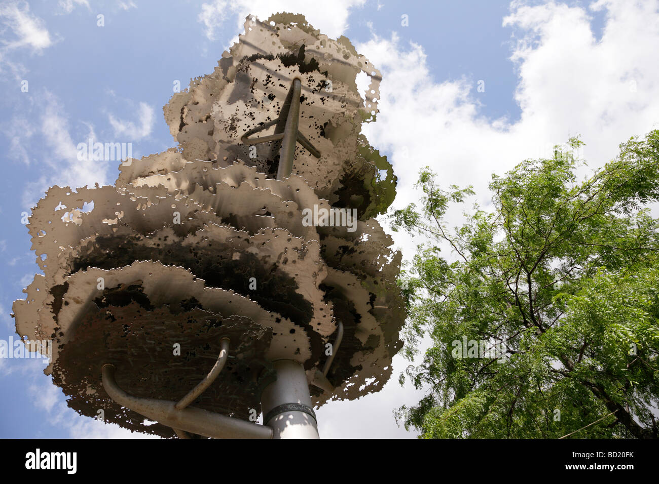 tree of remembrance commemorating the civilians killed during WW2 ...