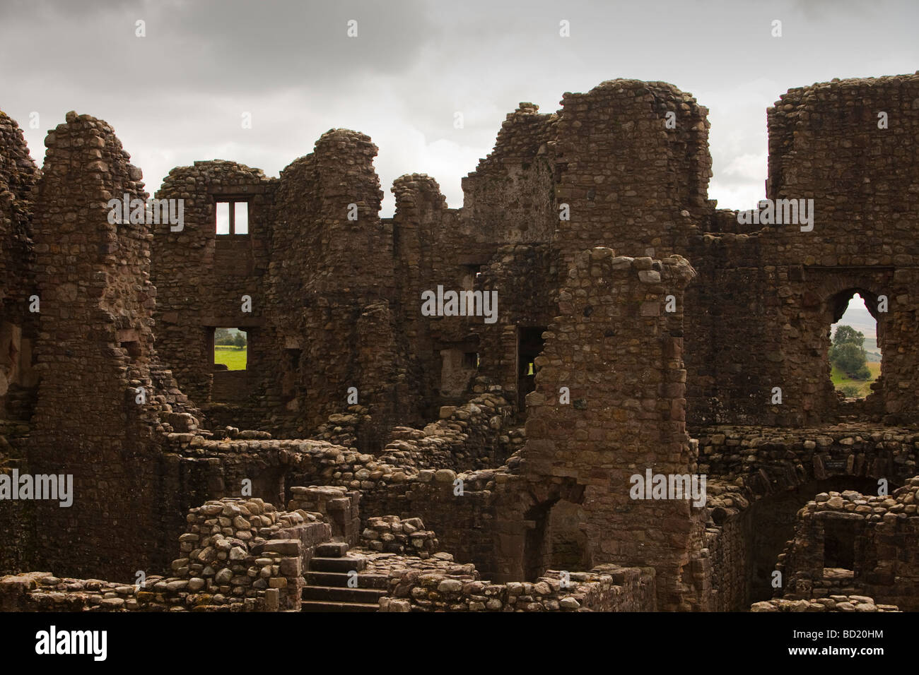 Brough Castle in Cumbria UK Stock Photo - Alamy