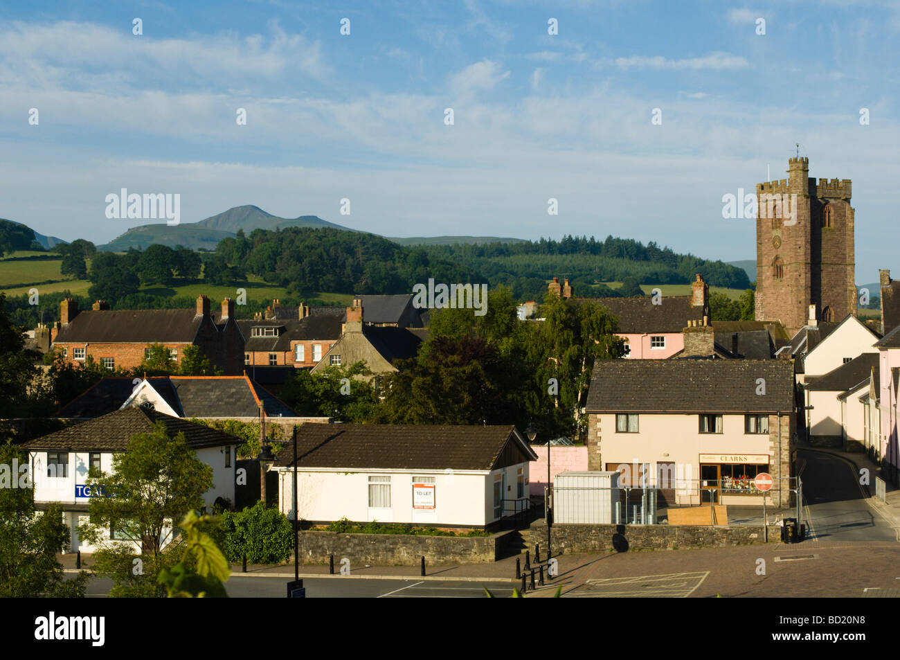 Brecon beacons brecon town hi-res stock photography and images - Alamy