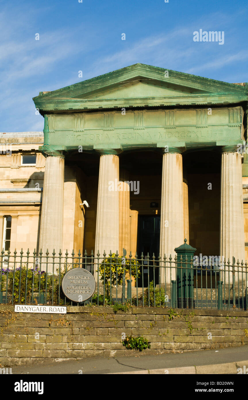 Brecknock Museum in Brecon Stock Photo - Alamy