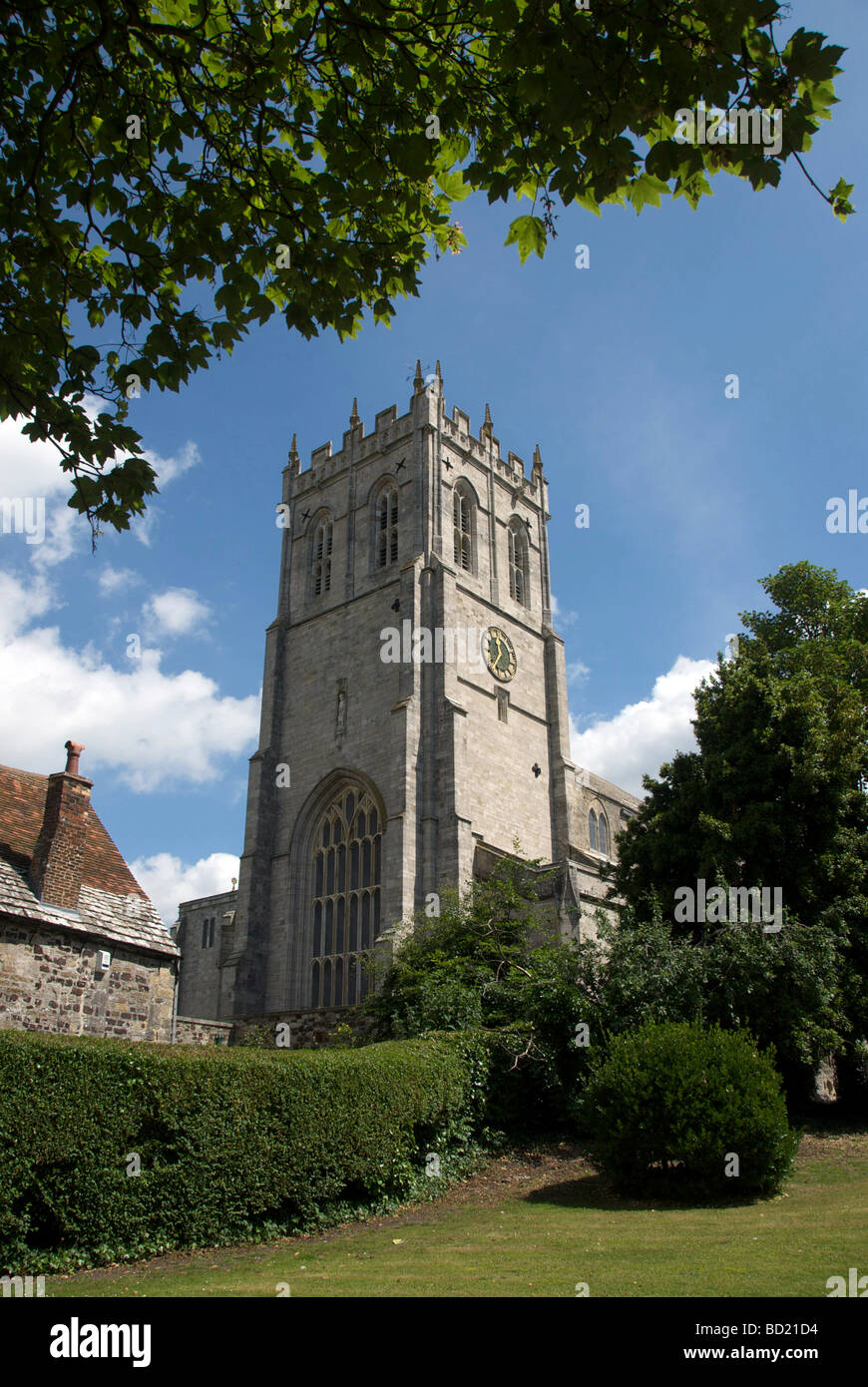 Christchurch Dorset UK Priory Park Stock Photo - Alamy