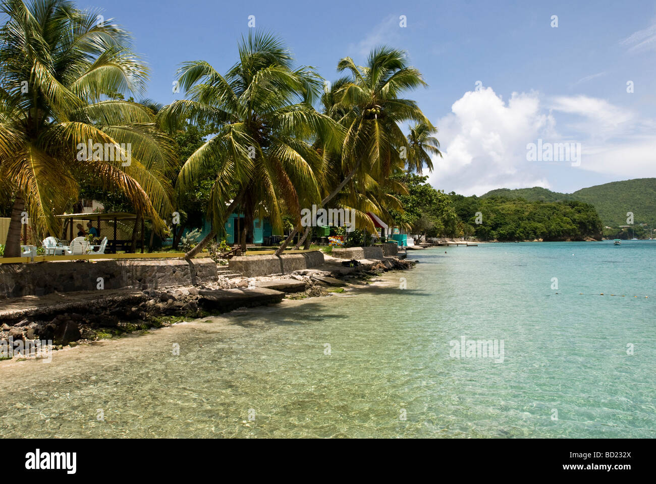 Bequia beach front Stock Photo - Alamy