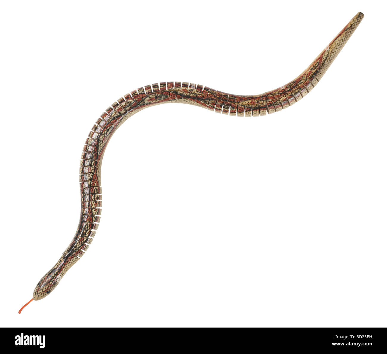 Wooden snake hi-res stock photography and images - Alamy
