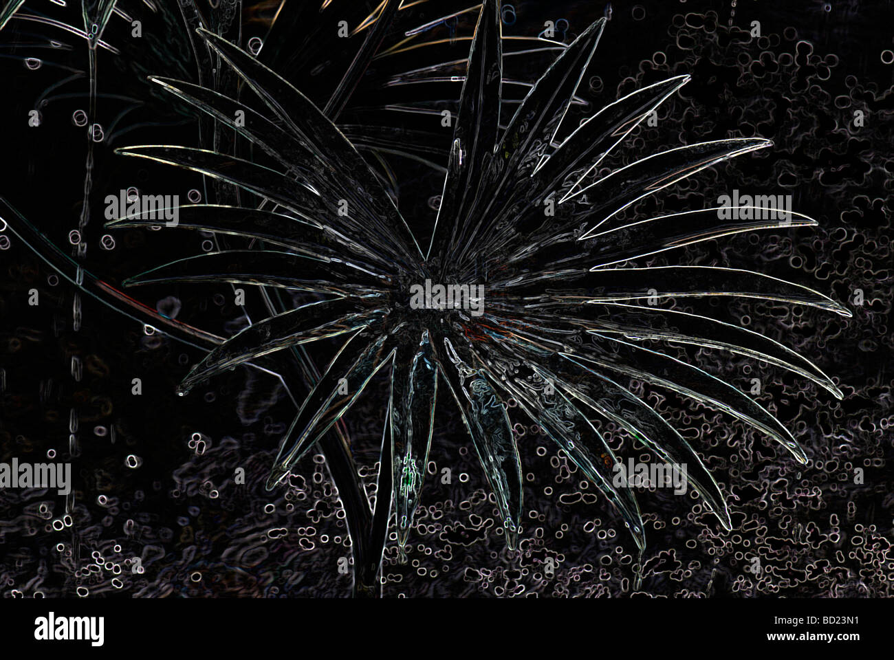 Abstract water feature Stock Photo - Alamy