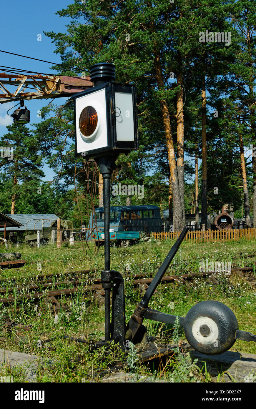 Old rail hi-res stock photography and images - Alamy