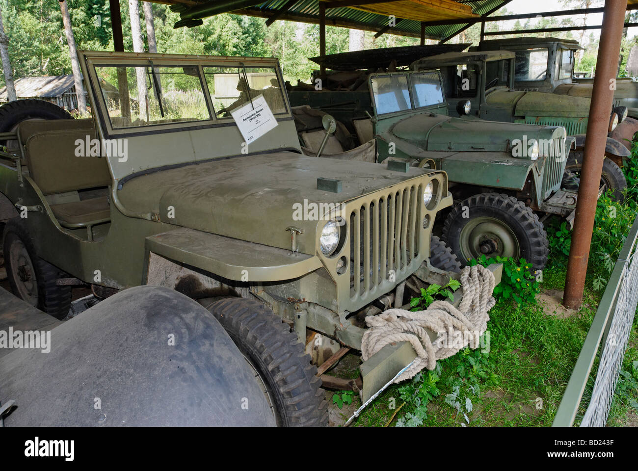 American Second World War car Wyllis M8 1942 Stock Photo - Alamy