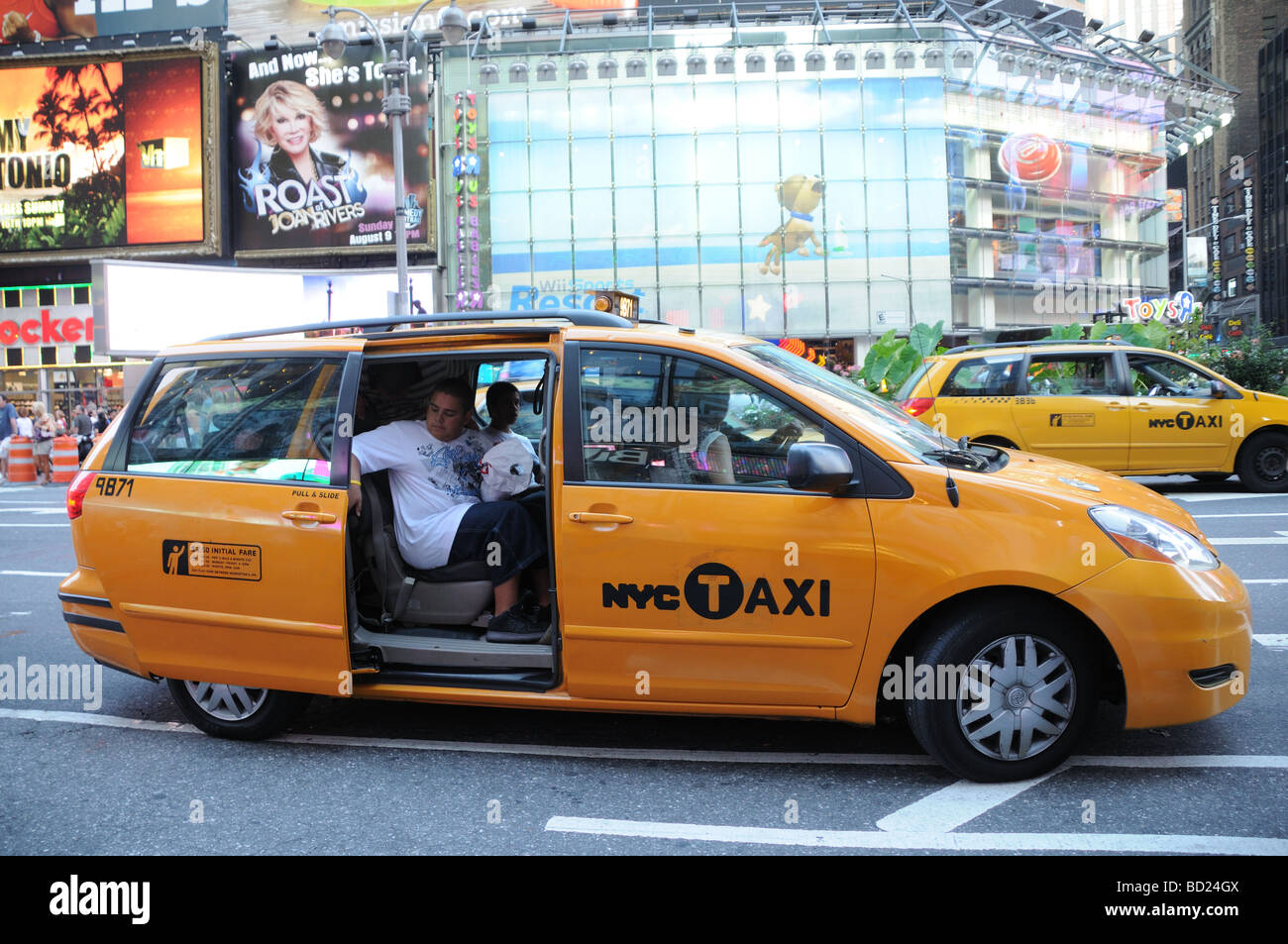 Picking up a passenger hi-res stock photography and images - Alamy