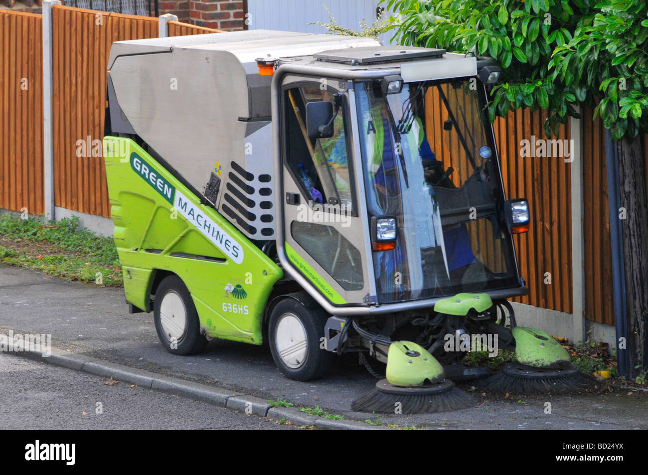 Mechanical road sweeper hi-res stock photography and images - Alamy