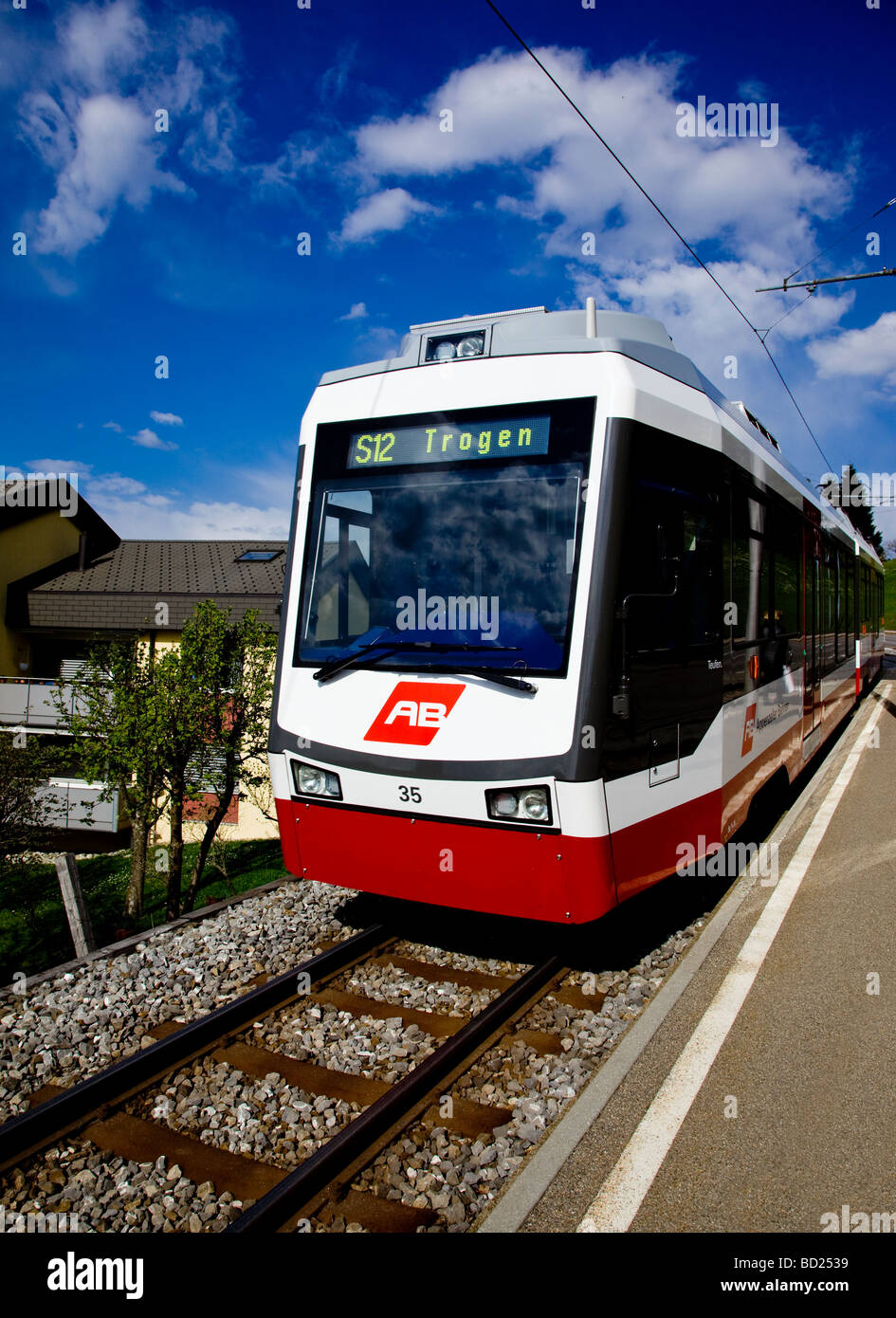 Trogener bahn commuter train speicher hi-res stock photography and ...
