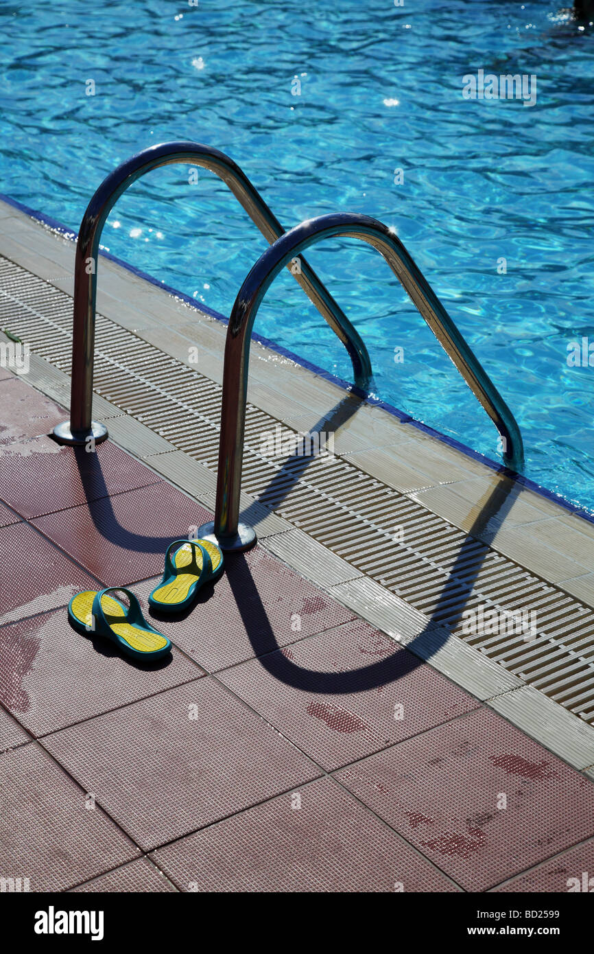 Pool slippers hi-res stock photography and images - Alamy