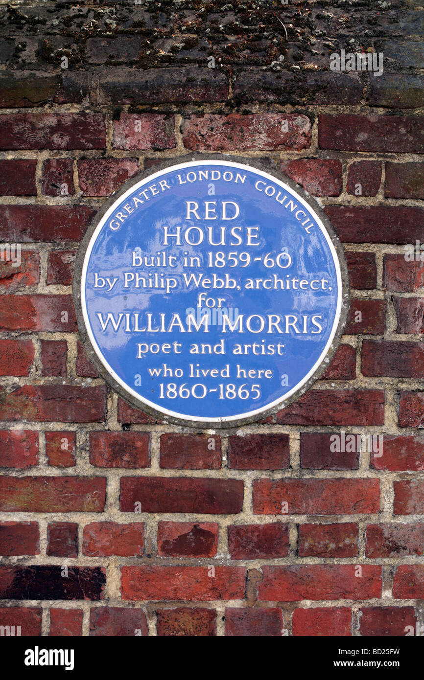 Red house philip webb hi-res stock photography and images - Alamy