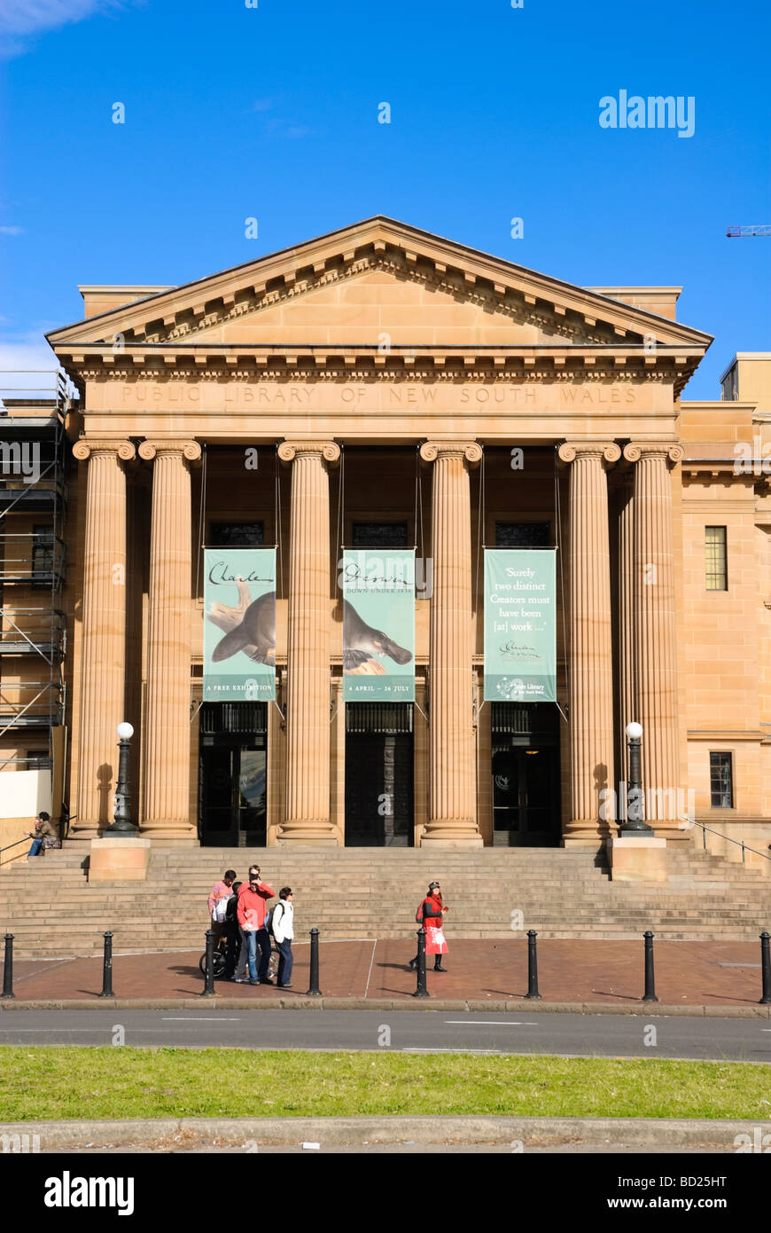 Entrance mitchell library hi-res stock photography and images - Alamy