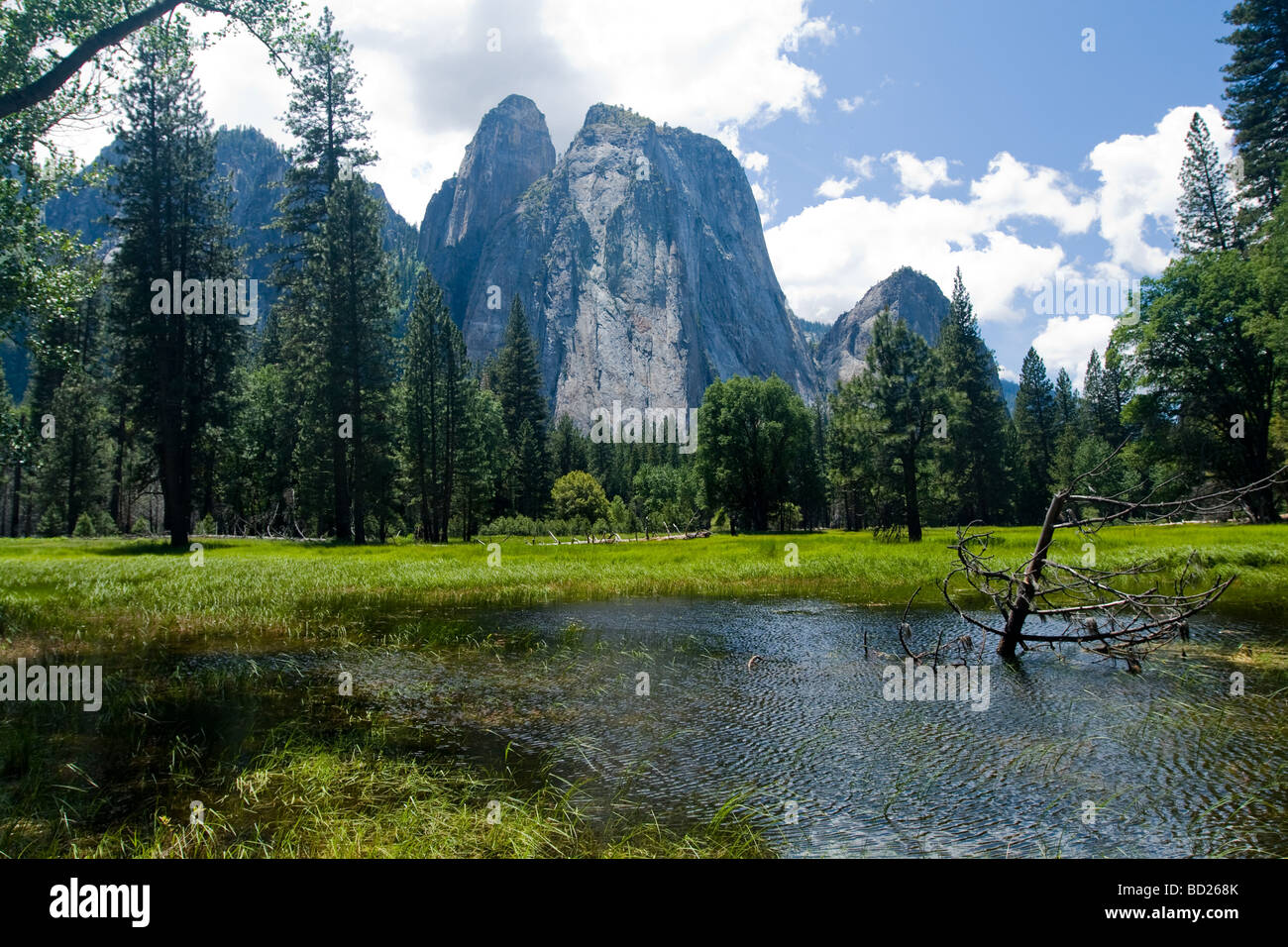 Cathedral rocks yosemite national hi-res stock photography and images ...