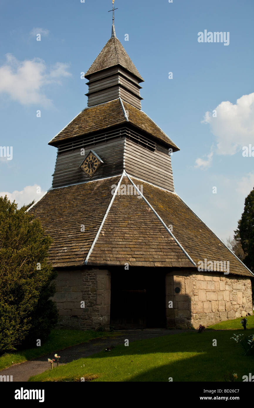 13th Century bell tower and Pembridge Church Stock Photo - Alamy